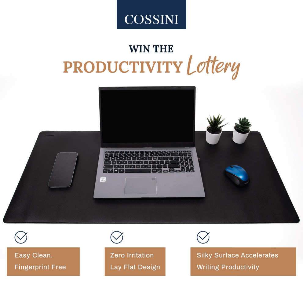 Cossini - Premium PU Leather Padfolio & Desk Mat