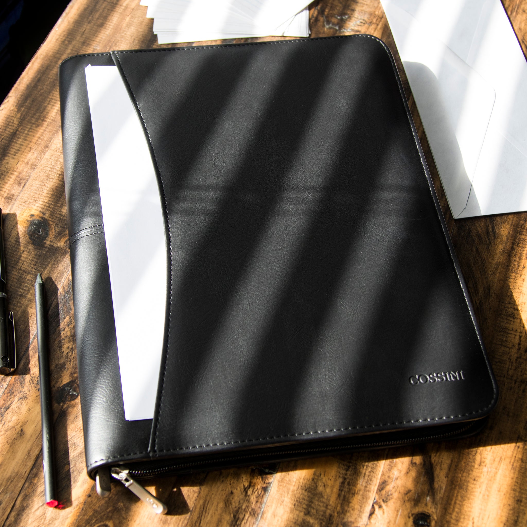 Premium PU Leather Business Padfolio - Cossini