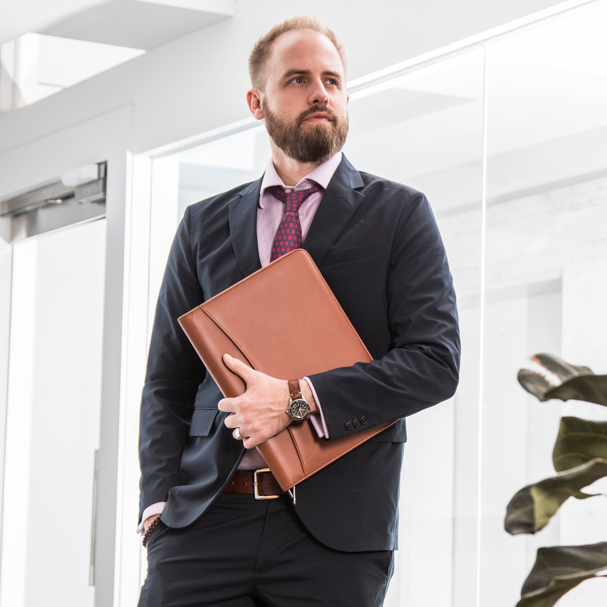 Premium PU Leather Business Padfolio - Cossini