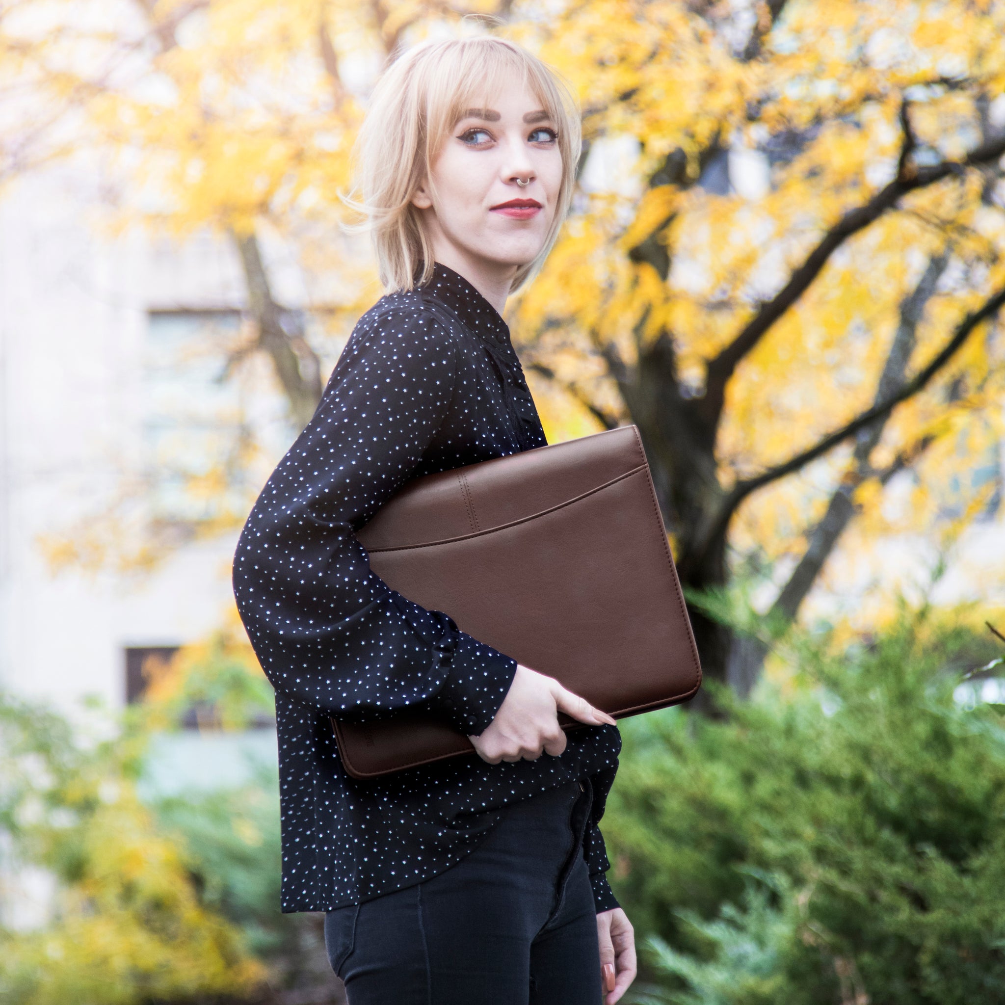 Premium PU Leather Business Padfolio - Cossini