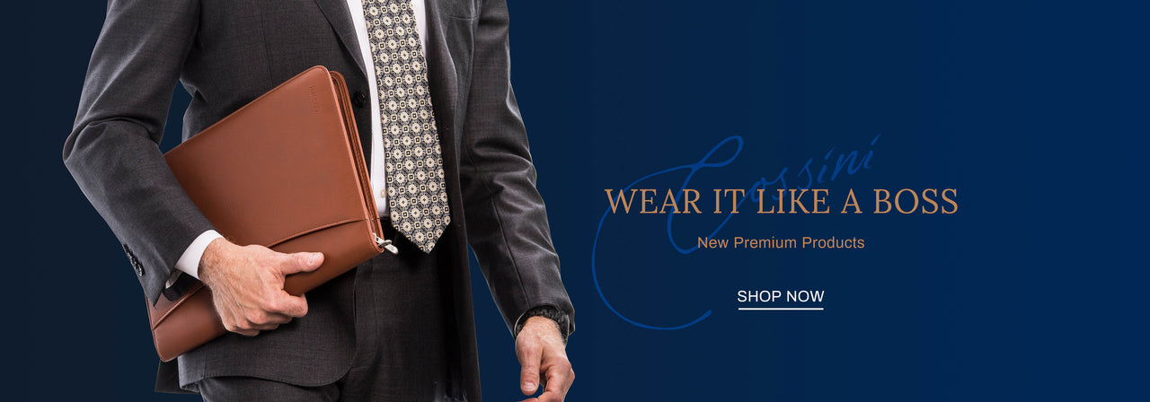 Cossini - Premium Leather Padfolio and Accessories